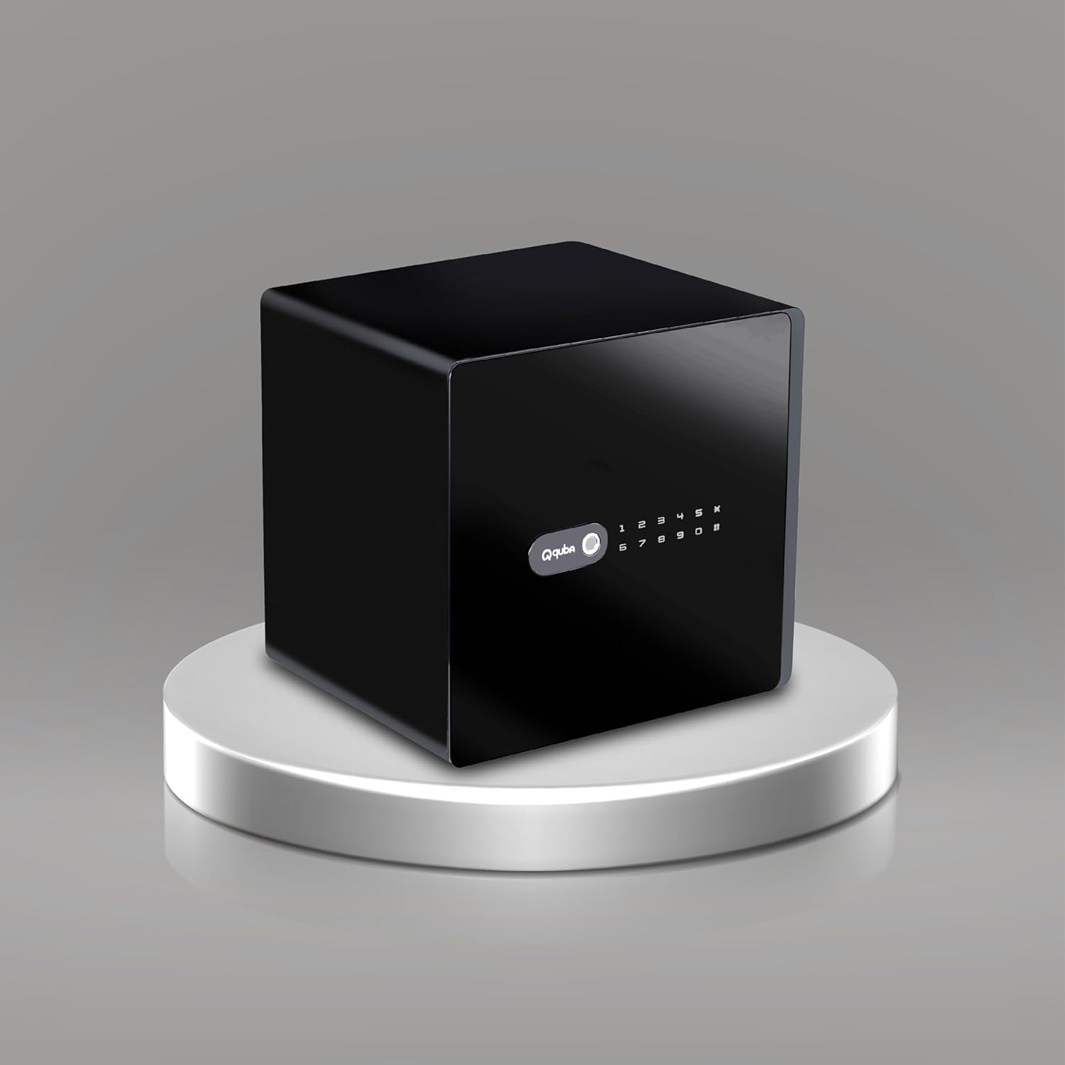 Quba Digital Safe, Grace 3-Way Access Heavy-Duty 50kg with 4 Shooting ...